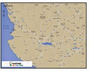 Jalisco Map | Visiting Mexico